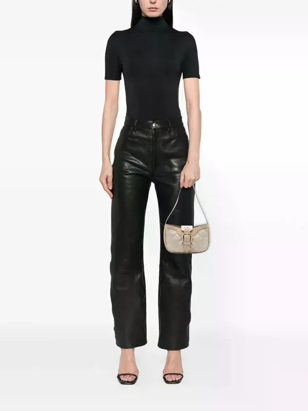 Burberry Quilted Nylon And Leather Sophie Shoulder Bag