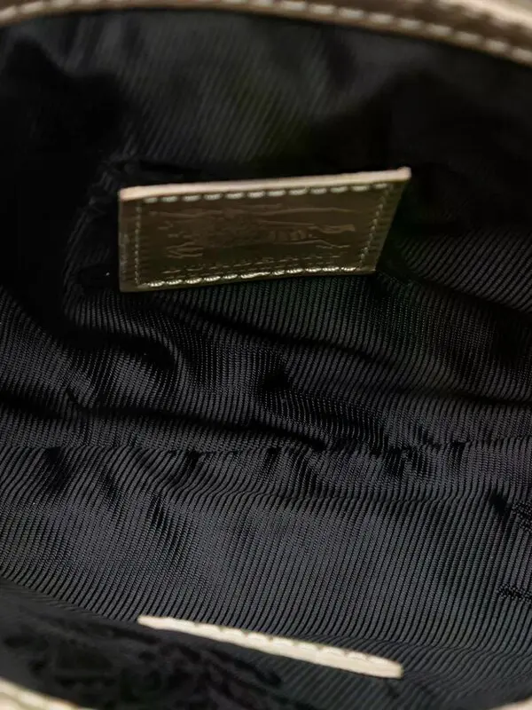 Burberry Quilted Nylon And Leather Sophie Shoulder Bag