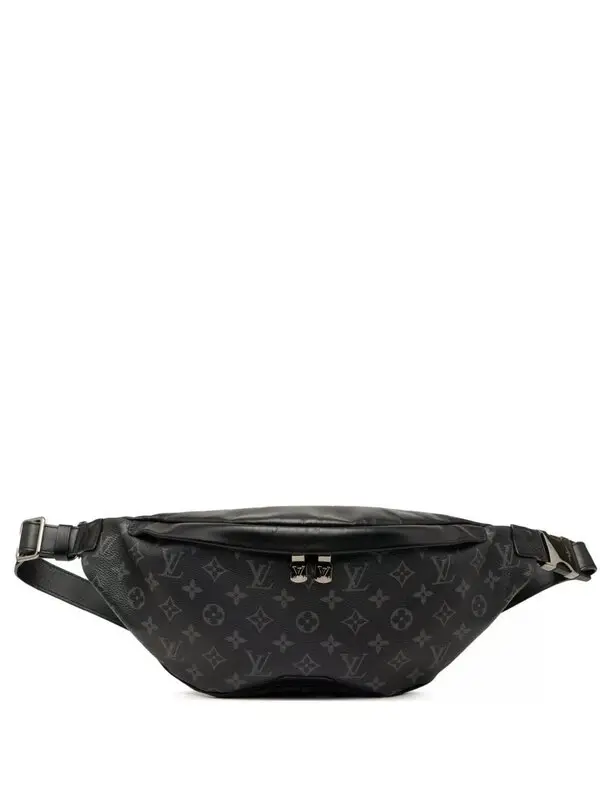 LOUIS VUITTON Monogram Eclipse Discovery Bumbag Pm Belt Bag - Black