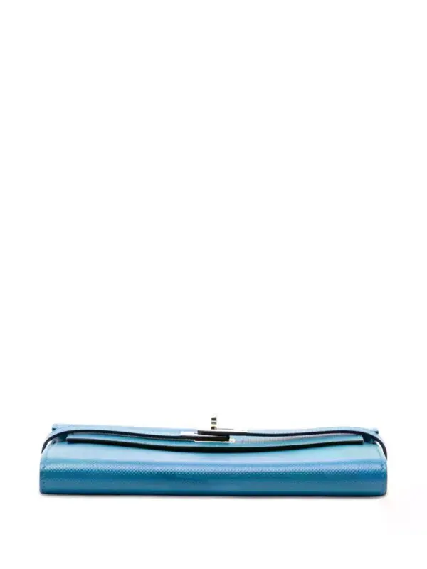 Hermès 2013 Grain D'h Kelly Long Wallet