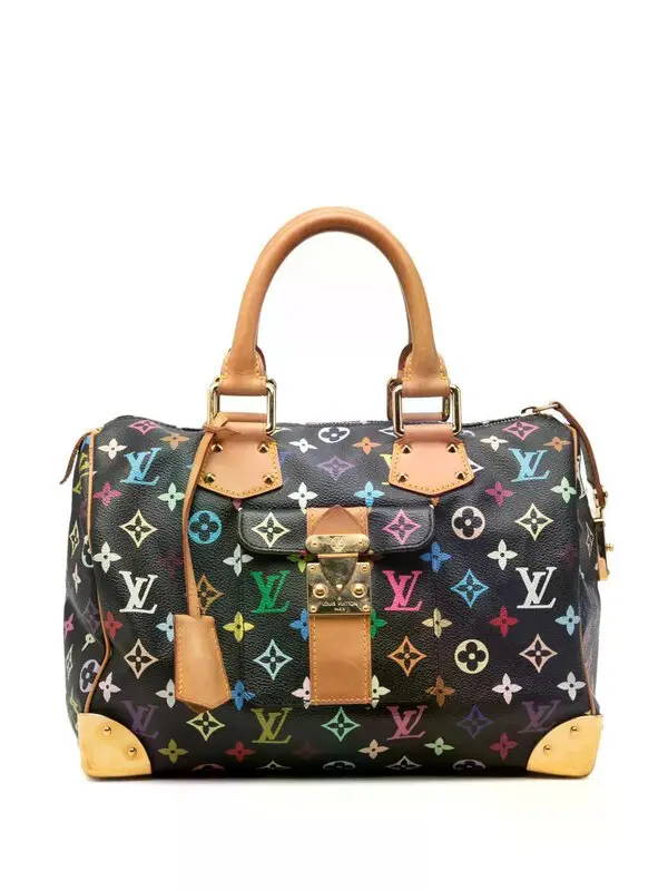 LOUIS VUITTON Monogram Multicolore Speedy 30 Boston Bag