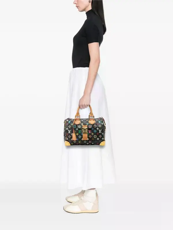 LOUIS VUITTON Monogram Multicolore Speedy 30 Boston Bag