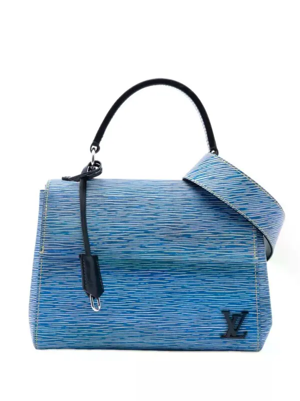 LOUIS VUITTON Epi Denim Cluny Bb Satchel
