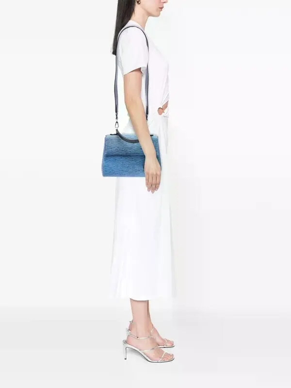LOUIS VUITTON Epi Denim Cluny Bb Satchel
