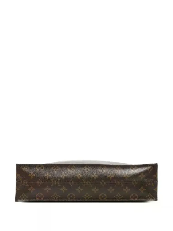 LOUIS VUITTON Monogram Sac Plat Tote Bag