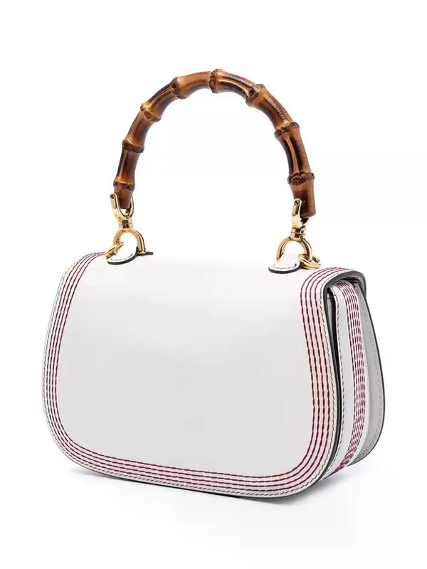 Gucci 1947 Top Handle Satchel Bag - White