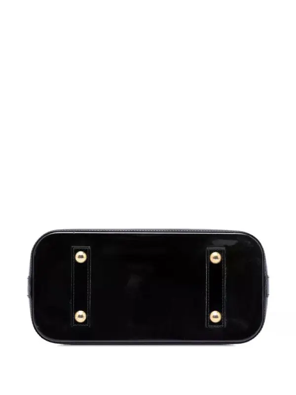 LOUIS VUITTON Monogram Vernis Alma Pm Satchel