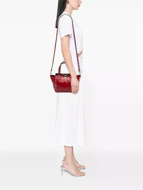Valentino Garavani Mini Leather Rockstud Satchel
