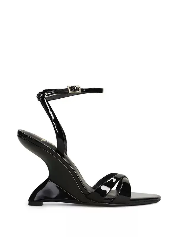 MARC ELLIS Sculptural Wedge Sandals