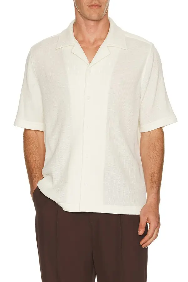 Simkhai Troy Short Sleeve Shirt