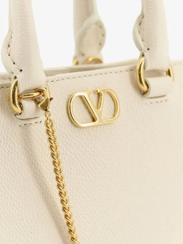Valentino Garavani Vlogo Signature Mini Leather Handbag