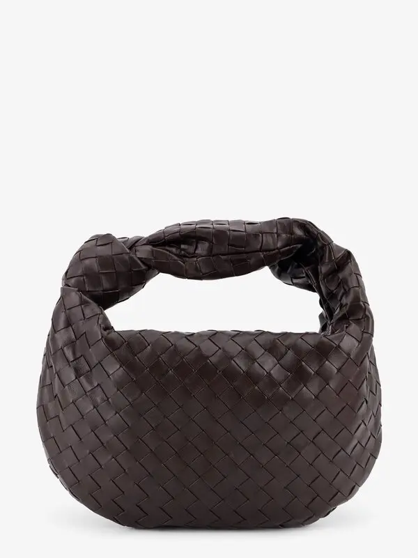 Bottega Veneta Jodie Small Intrecciato Leather Handbag - Brown