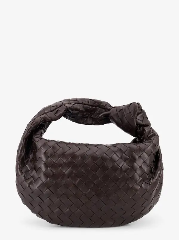 Bottega Veneta Jodie Small Intrecciato Leather Handbag - Brown
