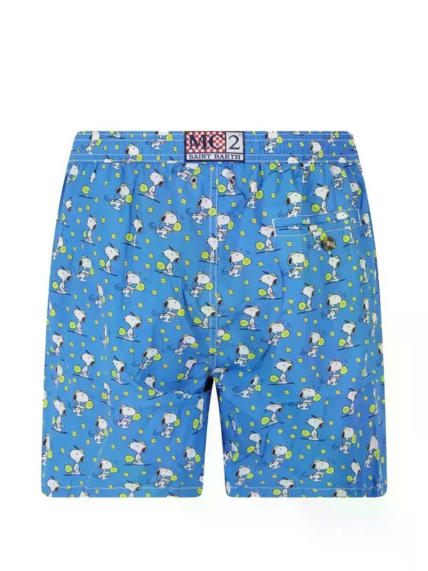 MC2 SAINT BARTH Snoopy Print Swim Shorts