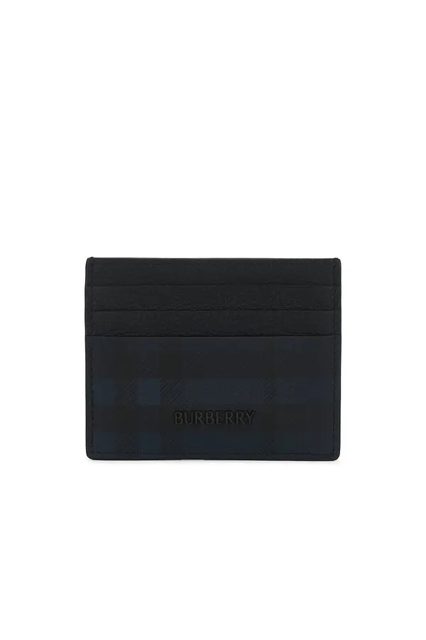Burberry Tall Sandon Card Holder - Navy