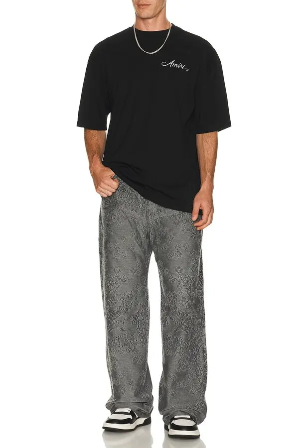 Amiri Ma Check Patch Skate Tee
