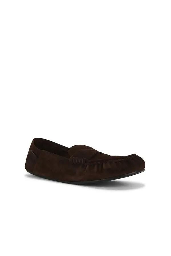 Acne Studios Bojan Folding Suede Slip-on
