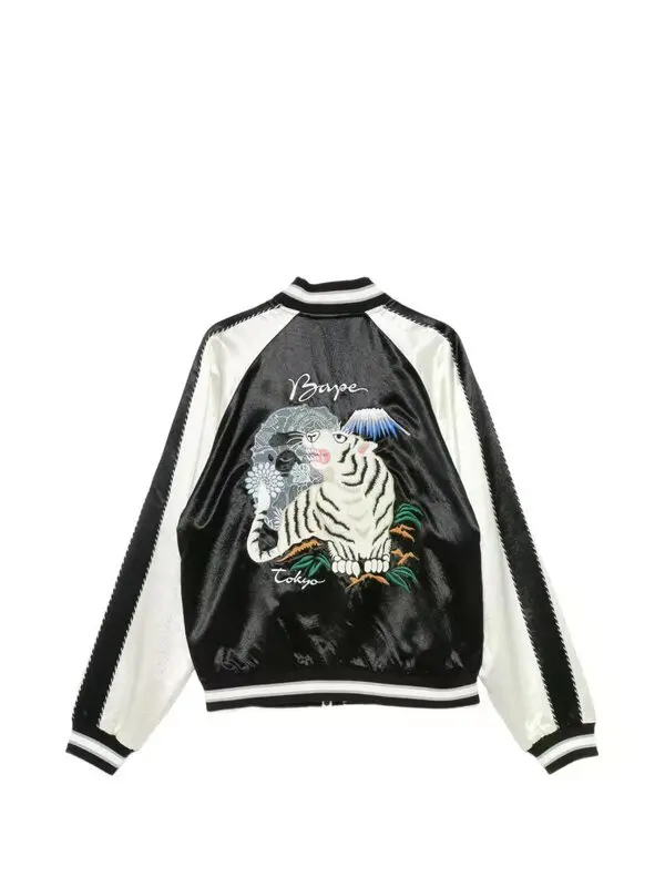 A BATHING APE Embroidered Souvenir Jacket