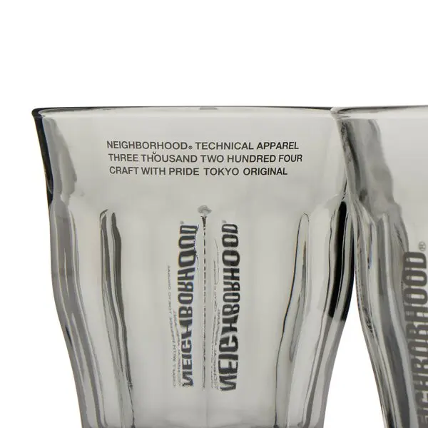 NEIGHBORHOOD Logo Duralex Medium Glass Set