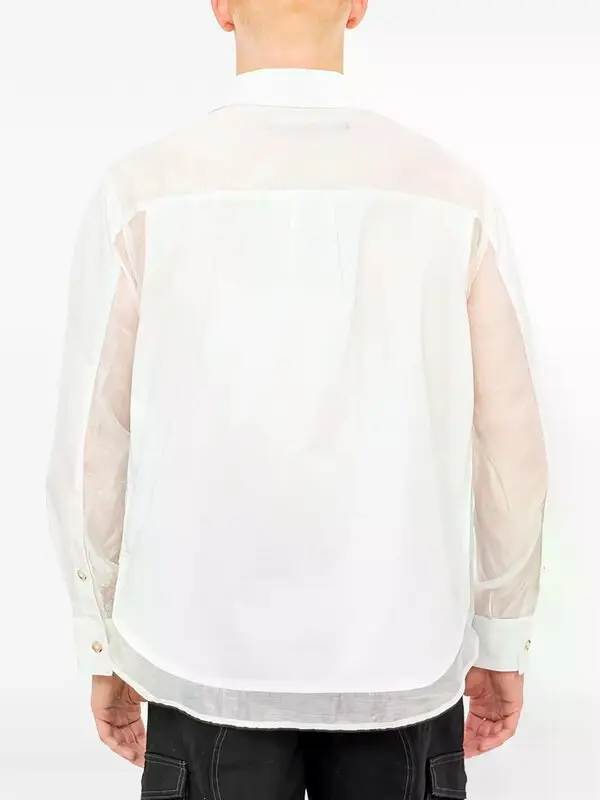 Andersson Bell Organza-panel Shirt