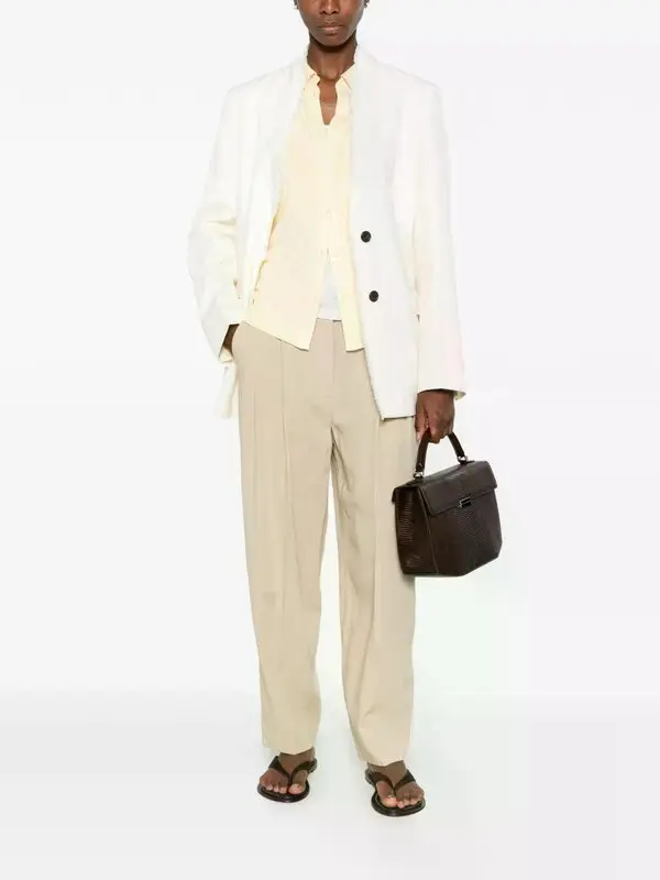 TOTEME Fringed Trim Blazer