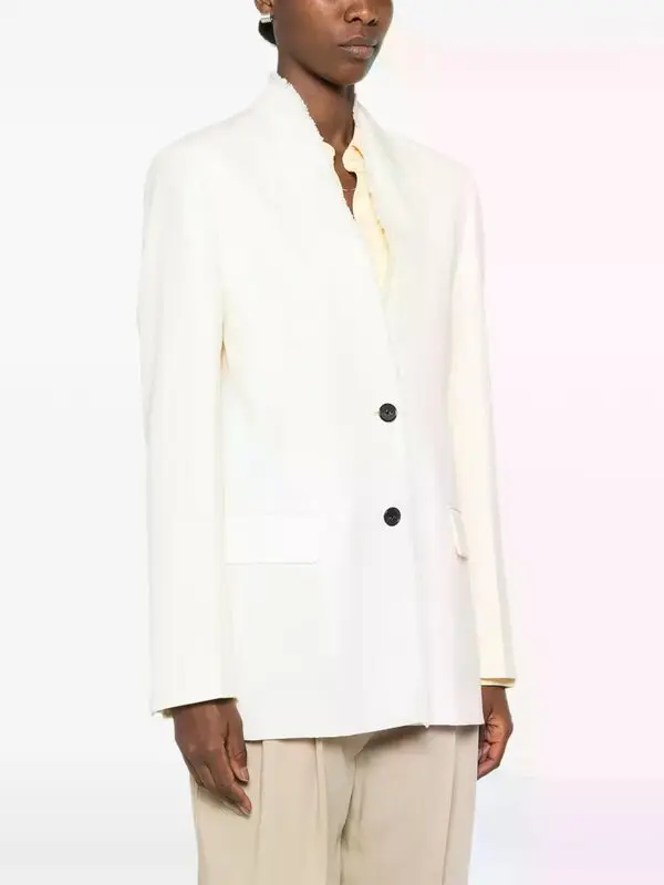 TOTEME Fringed Trim Blazer