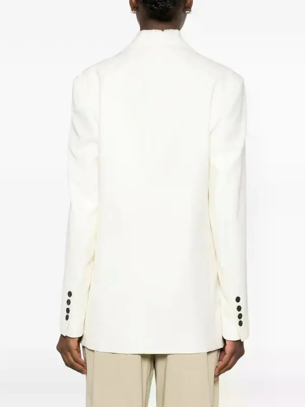 TOTEME Fringed Trim Blazer