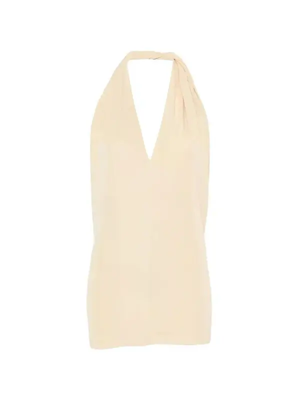 TOTEME Twisted Halterneck Top