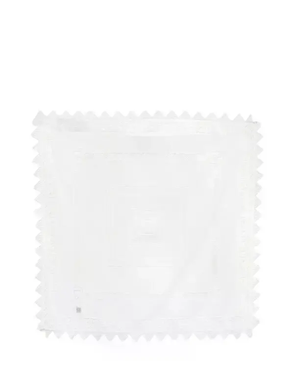 TOTEME Lace-trim Embroidered Scarf