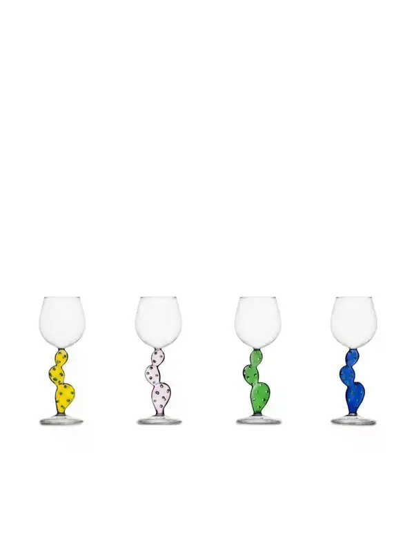 ICHENDORF MILANO Desert Plants Wine Glasses - Multicolour