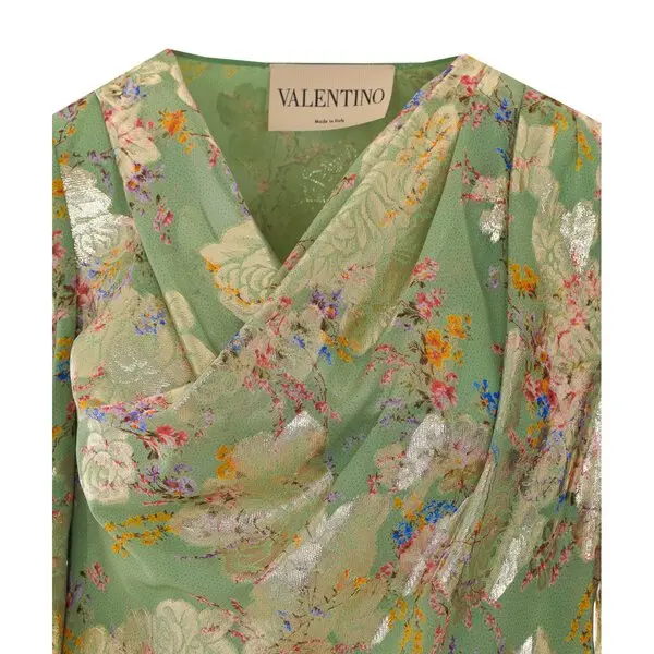 Valentino Garavani Apres L'hiver Ramage" Print Top