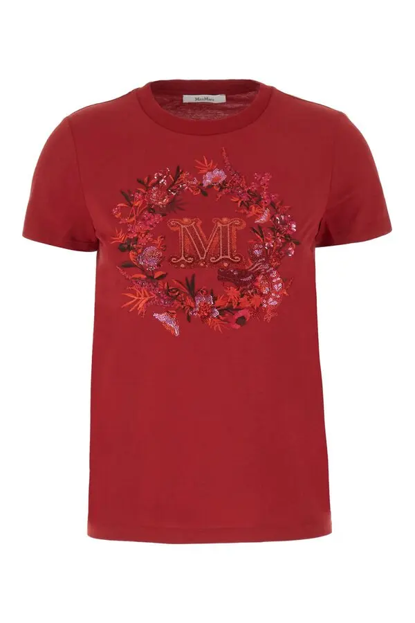 Max Mara Embellished T-shirt