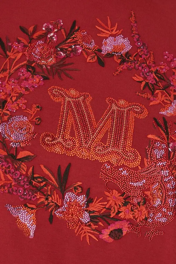 Max Mara Embellished T-shirt
