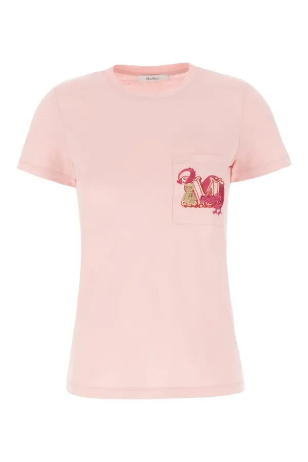 Max Mara Embroidered Pocket T-shirt