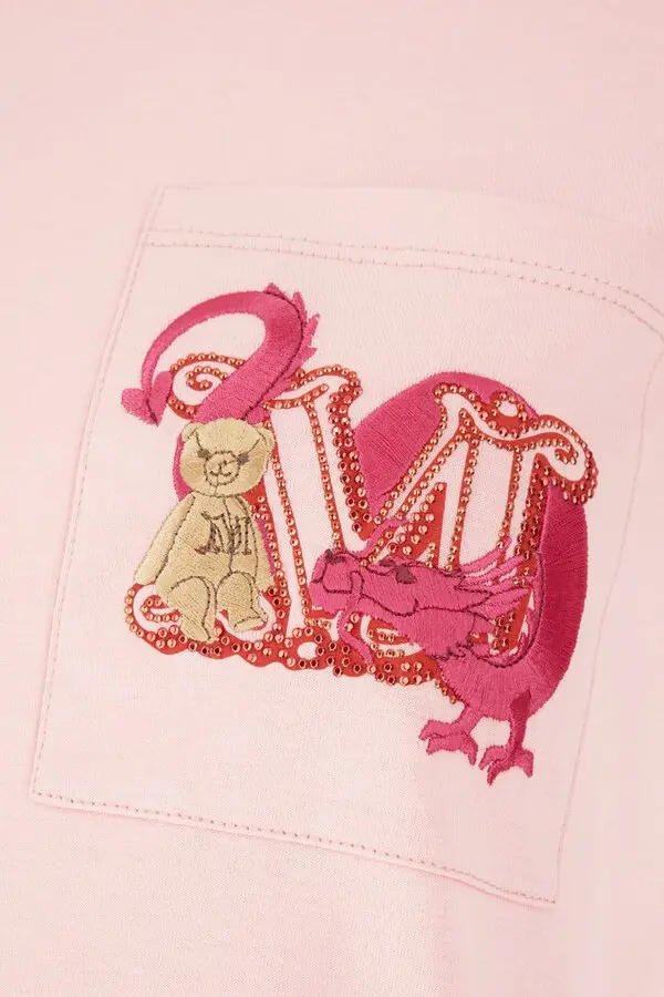 Max Mara Embroidered Pocket T-shirt
