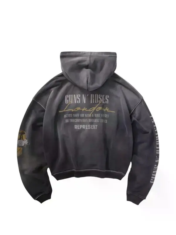 REPRESENT Guns N' Roses Print Hoodie
