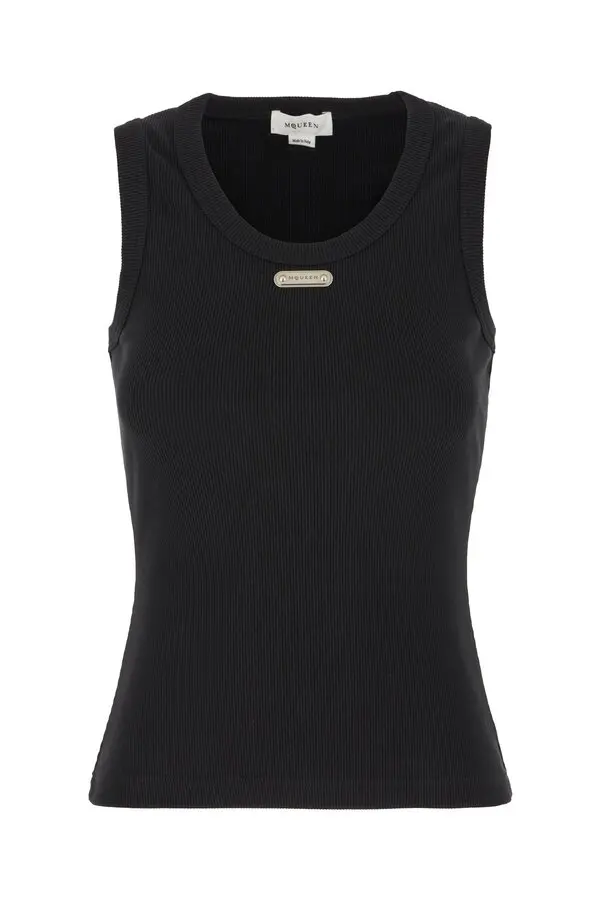 Alexander McQueen Ribbed Tank Top - Multicolor