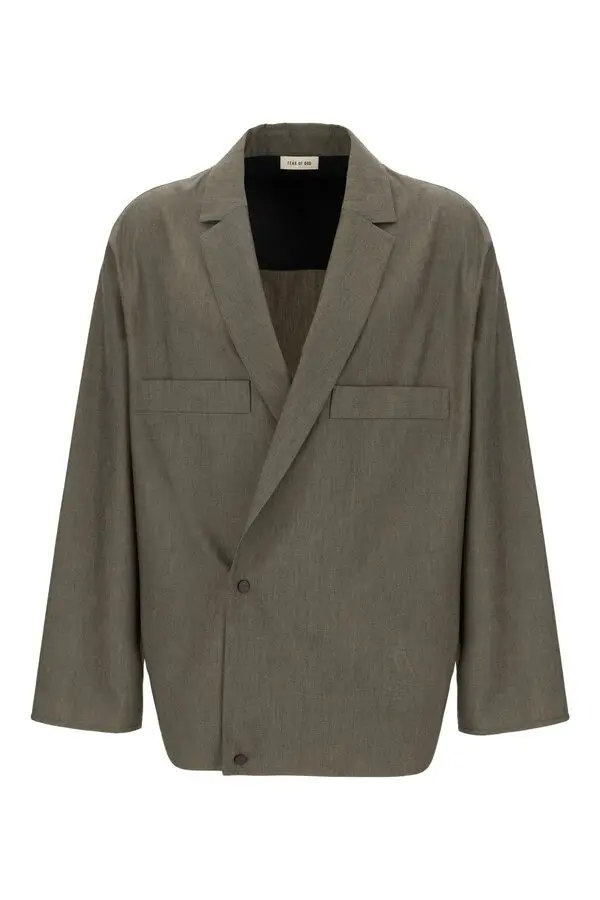 Fear Of God Textured Blazer - Multicolor