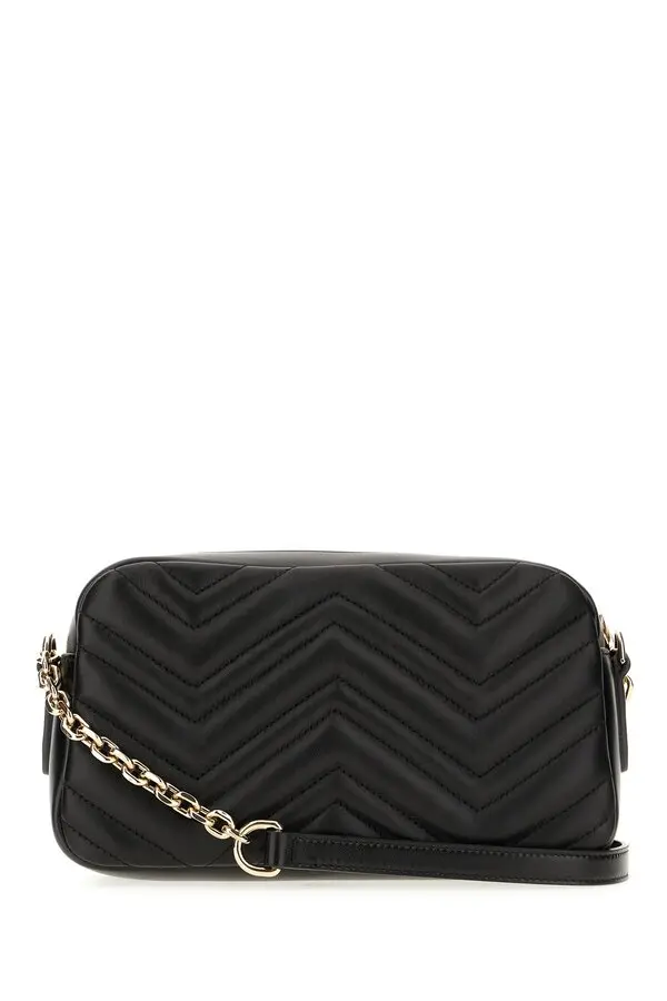 Gucci Quilted Leather Crossbody Bag With Chain Strap - Multicolor