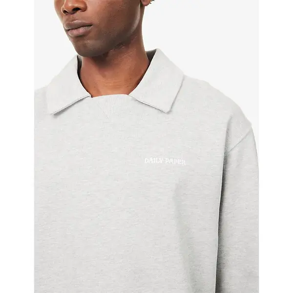 DAILY PAPER Oversized Cotton-blend Jumper