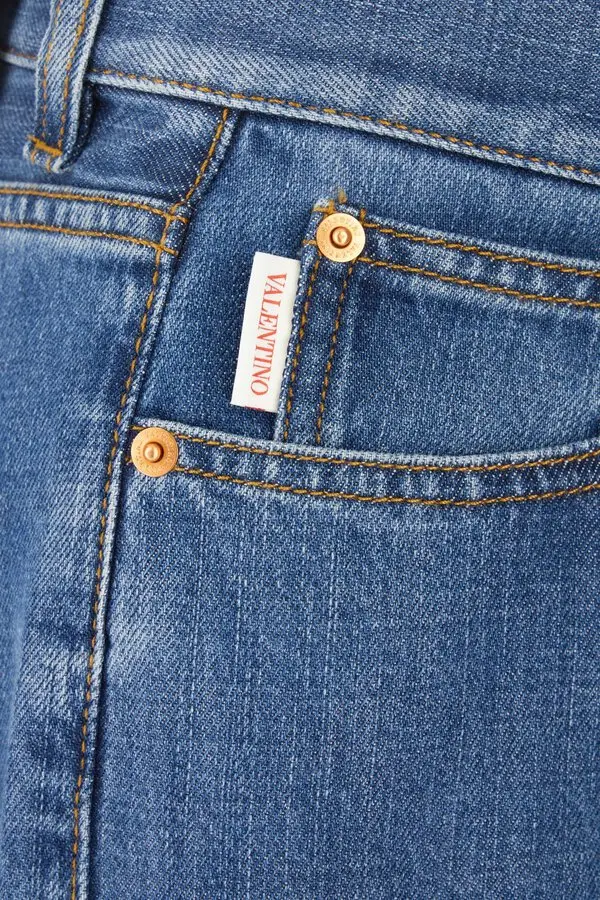 Valentino Garavani Straight Leg Jeans