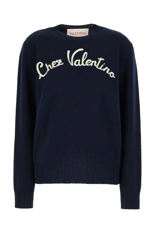 Valentino Garavani Knitwear "chez " Crew Neck Pullover