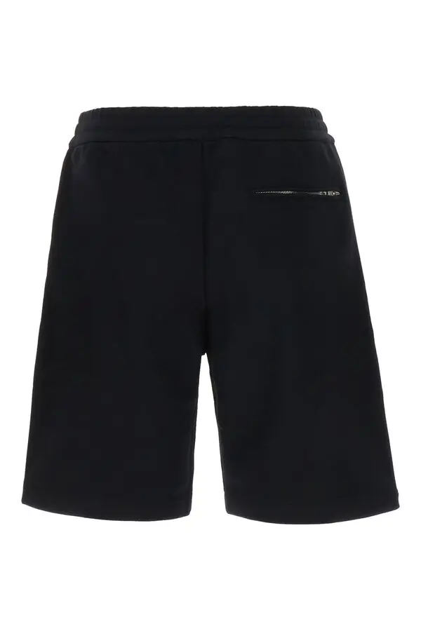 Alexander McQueen Embroidered Logo Sweat Shorts