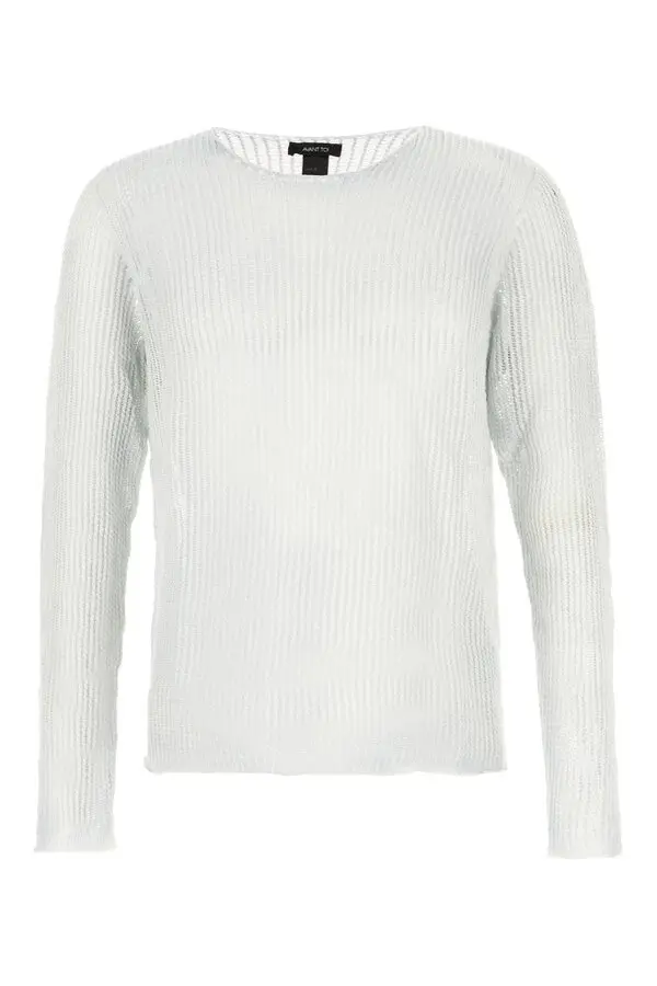 Avant Toi Long Sleeve Ribbed Knitwear