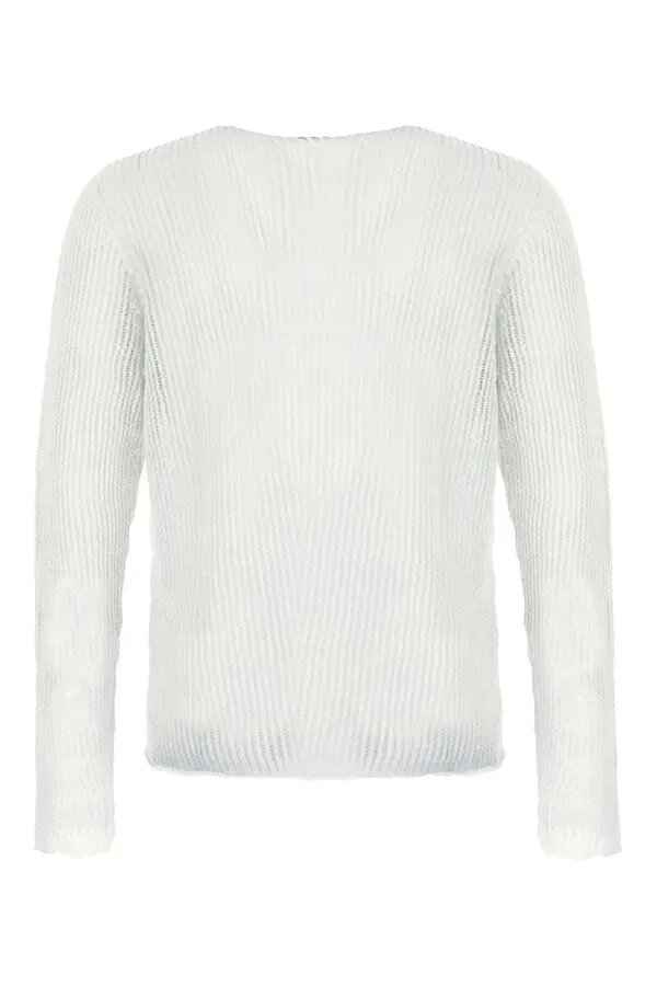 Avant Toi Long Sleeve Ribbed Knitwear