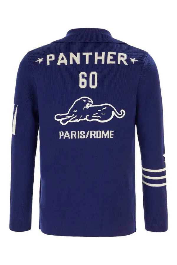Valentino Garavani Ribbed Knitwear With Graphic Print