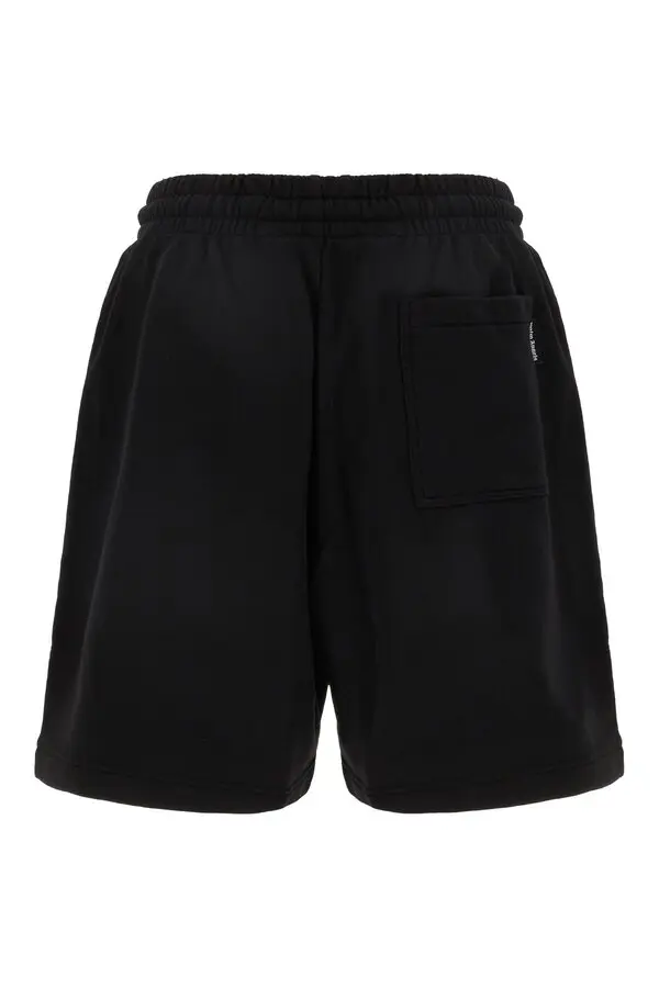 Palm Angels Logo Print Drawstring Shorts