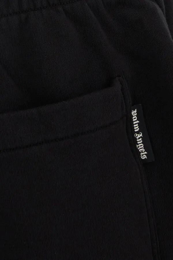 Palm Angels Logo Print Drawstring Shorts