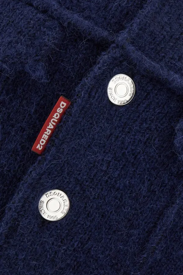 Dsquared2 Button-detailed Wool Blend Jacket