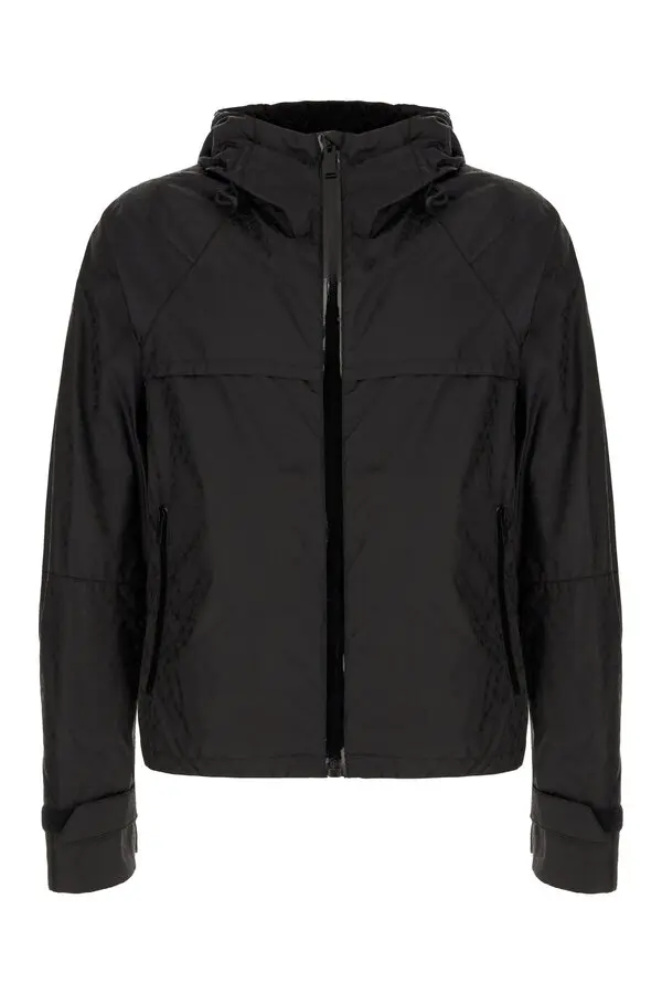 Alexander McQueen Zip Up Hooded Jacket